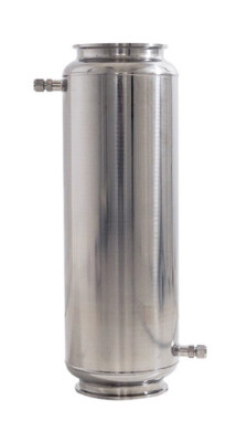 Jacketed Material Column w/ Compression- 6" Tri-Clamp w/ (2) 1/2 ...