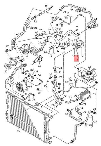 Audi OEM 13-17 A8 Quattro Radiator-upper Hose 4H0121101AB for sale ...