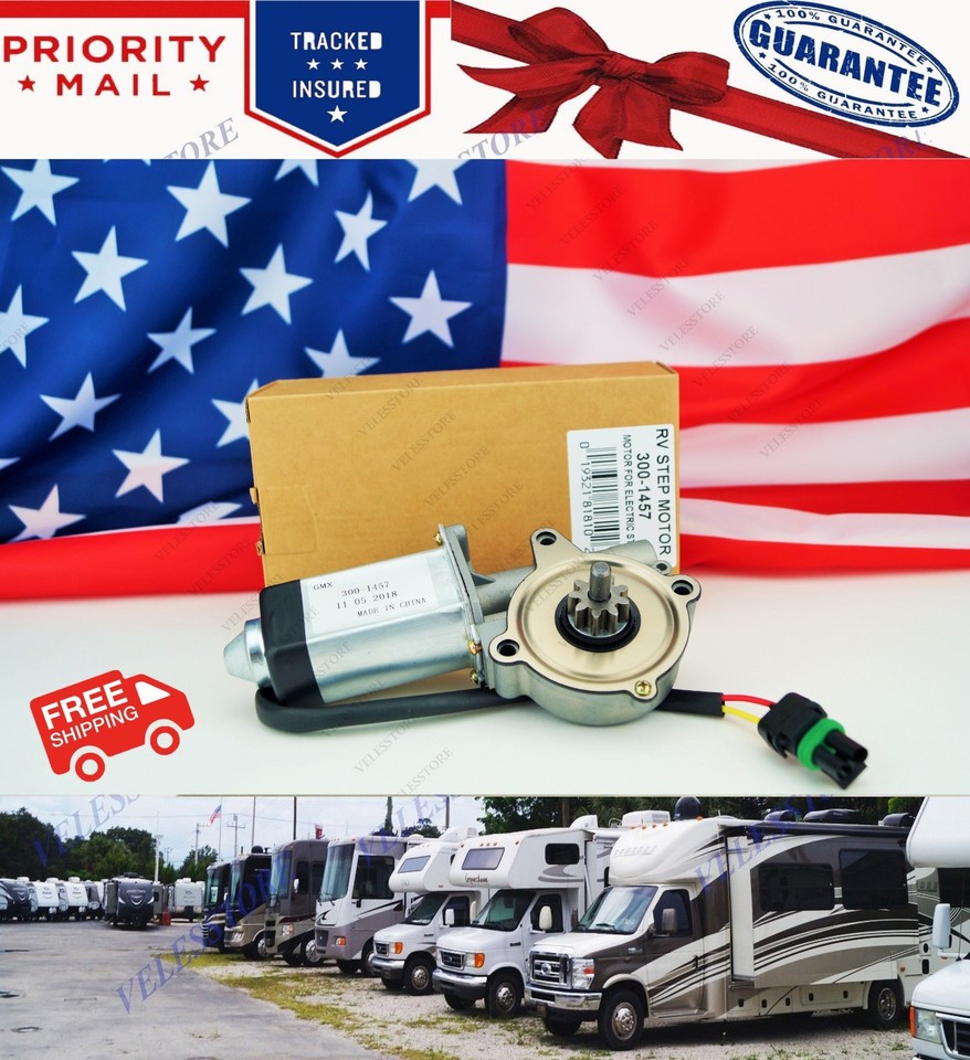 300-1457 Replacement RV Step Motor for Lippert KWIKEE Steps 1010002326 ...