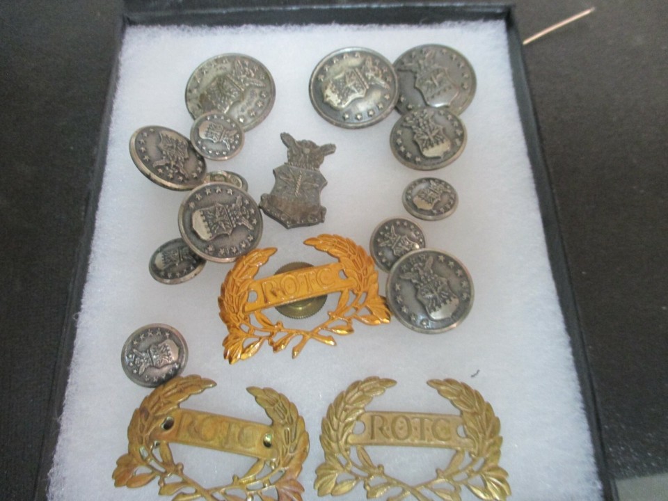 WW2 ROTC BUTTON/BADGE/PIN LOT | eBay