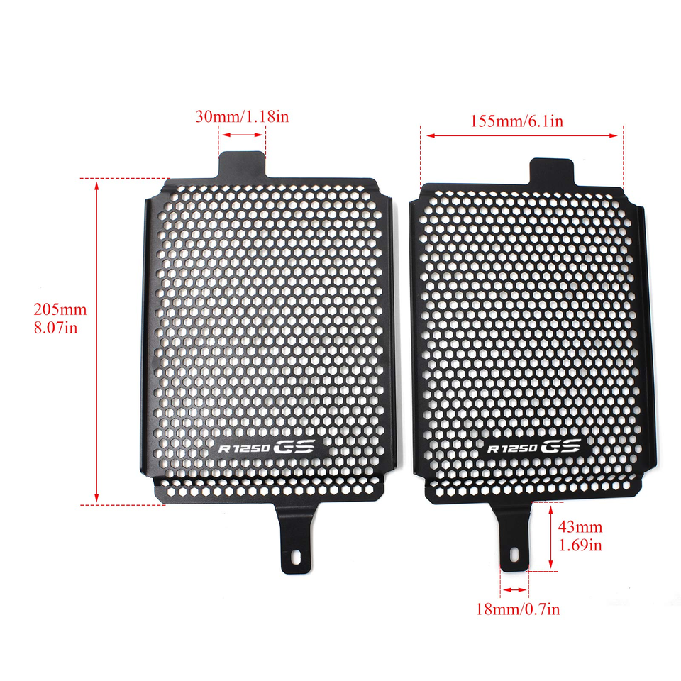 For BMW R1250GS GS Adventure Motorcycle Radiator Grille Guard ...