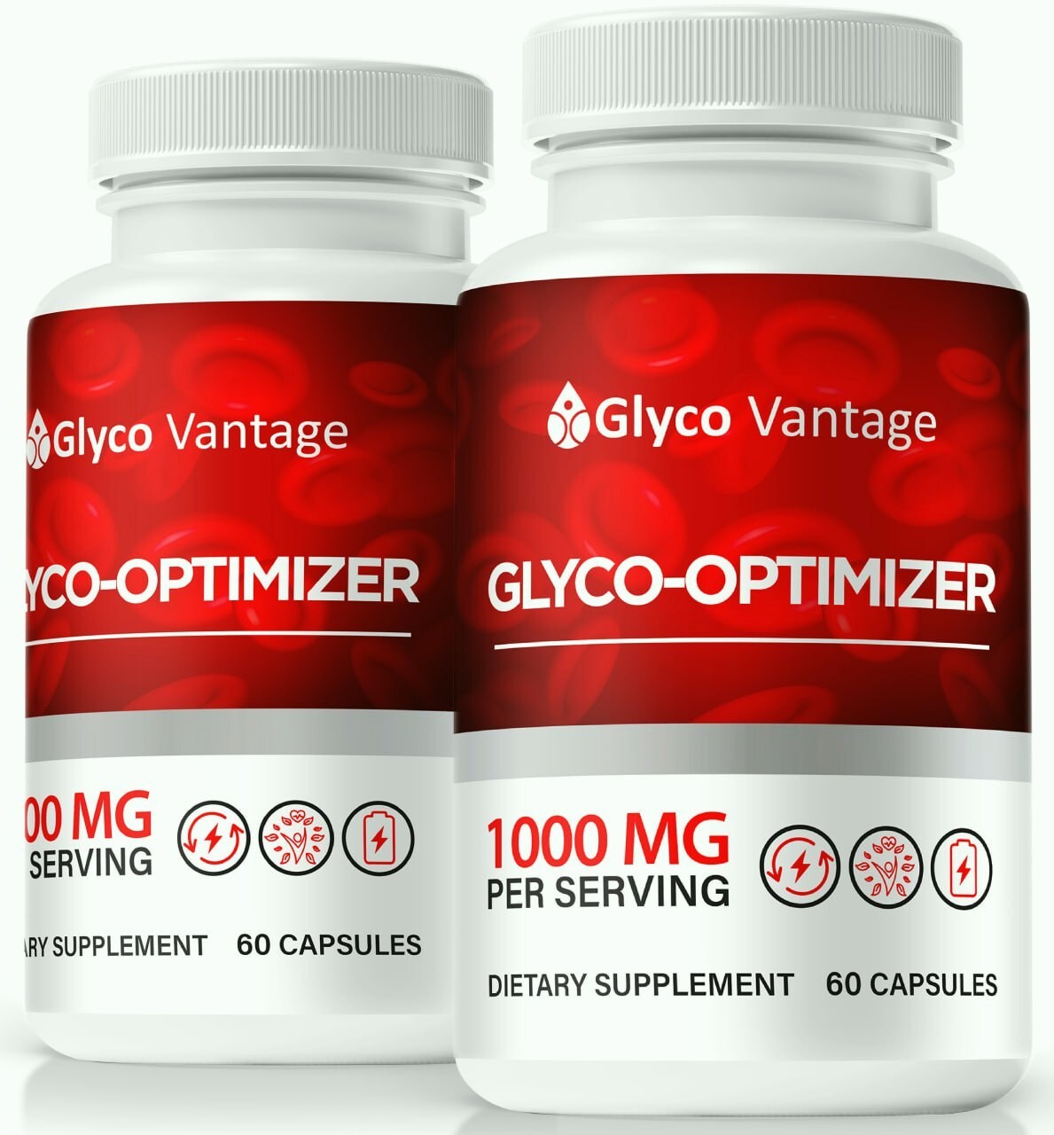 (2 Pack) Glyco Vantage Glyco Optimizer, GlycoVantage for Blood Sugar ...