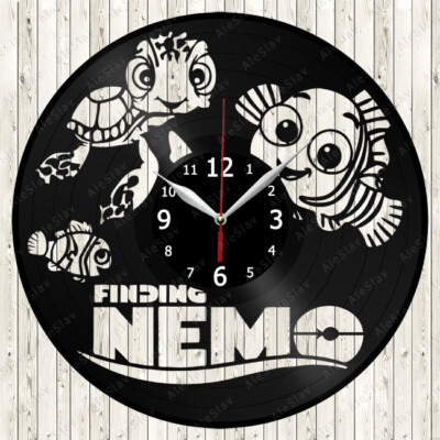 Finding Nemo Vinyl Record Wall Clock Decor Handmade 2128 | eBay