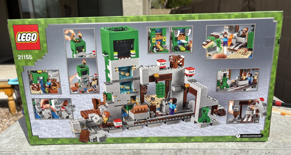 LEGO Minecraft 21155 The Creeper Mine. Retired, NISB, Free Shipping ...