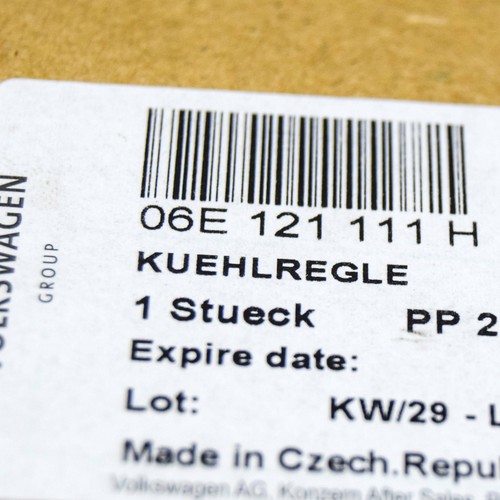 NEW AUDI A8 D3 COOLANT THERMOSTAT 06E121111H 2.8 FSI OEM NO DUTY TO 🇺🇸 ...