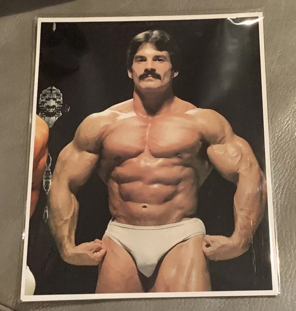 Mike Mentzer MASSIVE MUSCLE Posing Professional Bodybuilding Photo | eBay