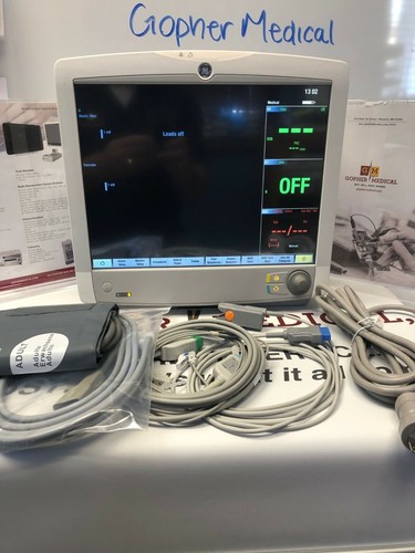 GE Carescape B650 Patient Monitor w/ PDM & E-MiniC ETC02 module Biomed ...