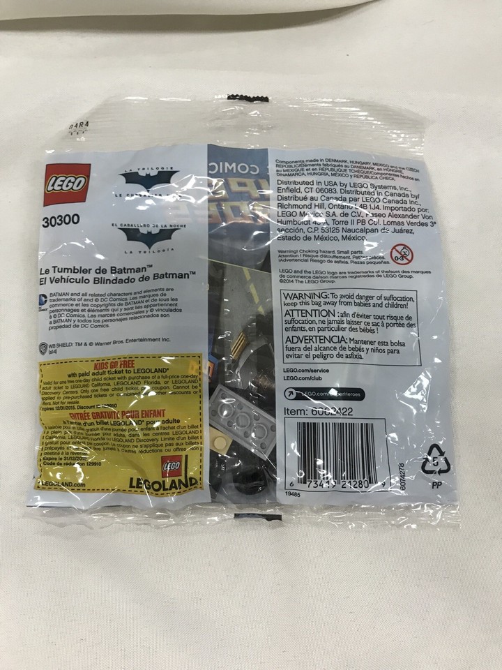 Lego 30300 DC Comics Super Heroes The Dark Knight The Batman Tumbler ...