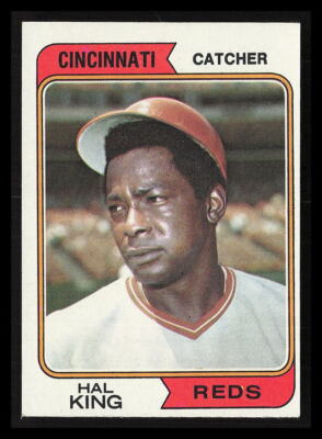 Hal King 1974 Topps #362 Cincinnati Reds | eBay