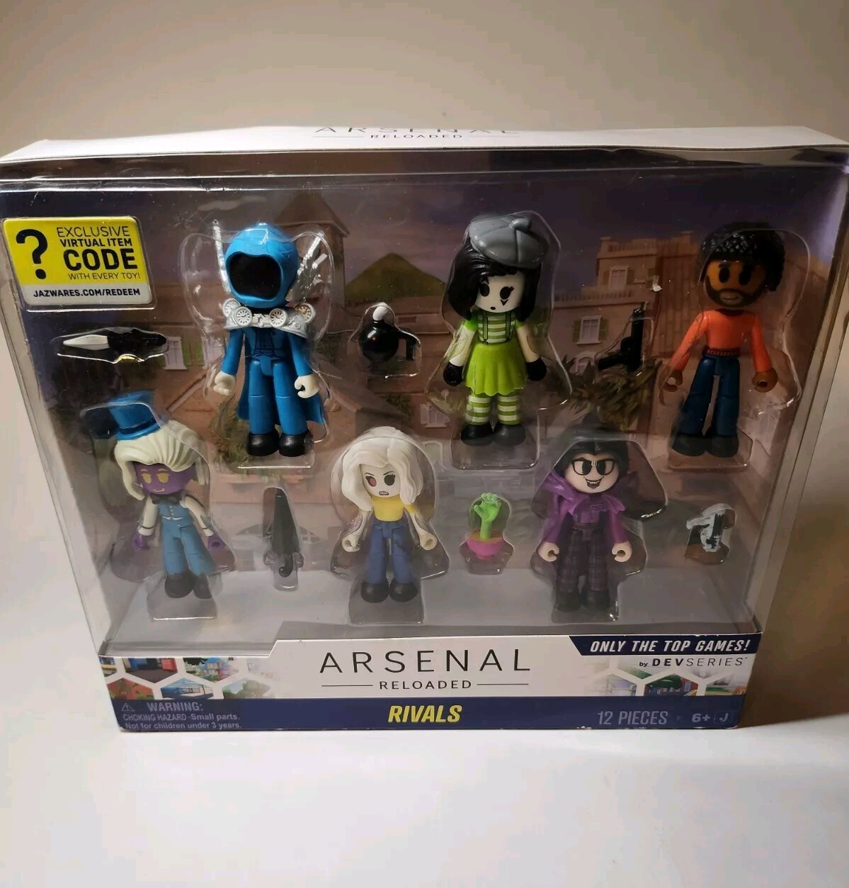 Roblox DevSeries ARSENAL RELOADED RIVALS Figure Set (12 pc) NEW ...