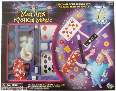 Merlin's Mystical Magic- Perform Over 75 Tricks (NSI) New in Box | eBay