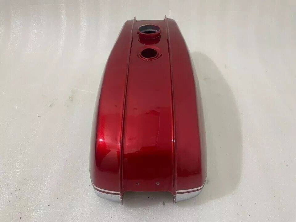 Fit BSA A65 Thunderbolt Lightning 1970'S Model Chrome & Cherry Painted ...