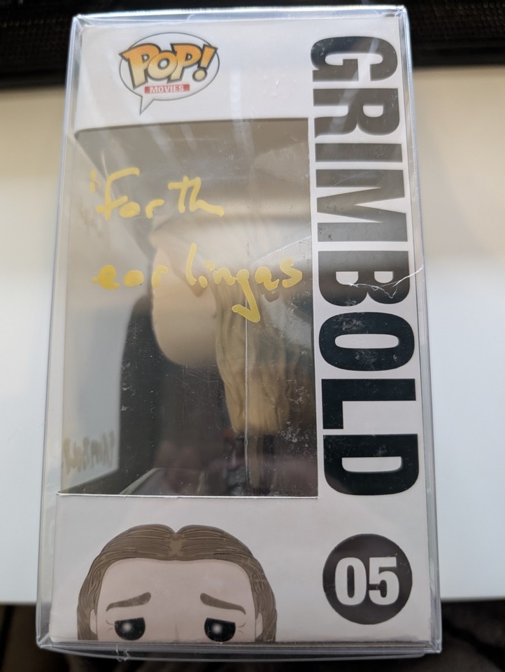 Funko Pop Vinyl - Grimbold - The Lord Of The Rings - Custom & Signed ...