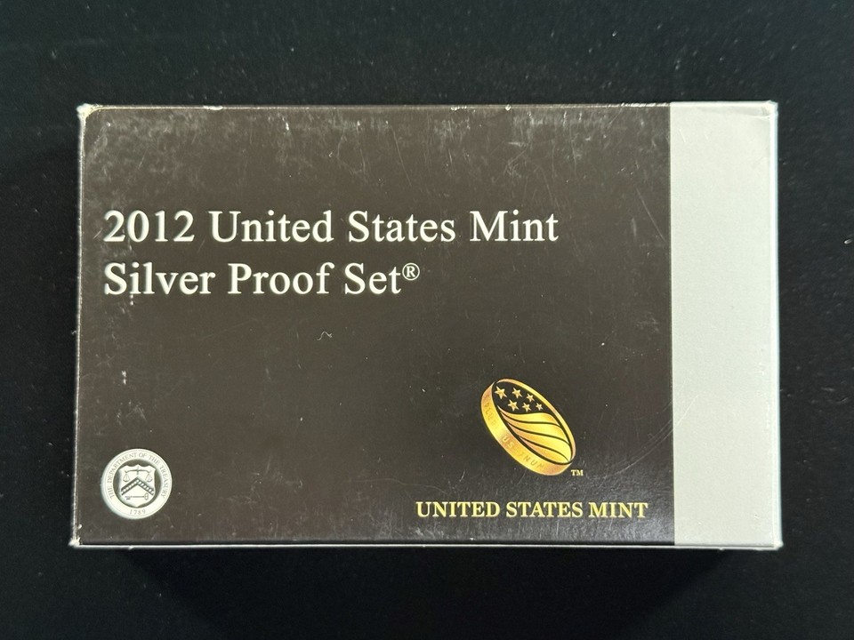2012-S U.S. Mint Silver Proof Set (14) Coins W/Box & COA Item #3 | eBay