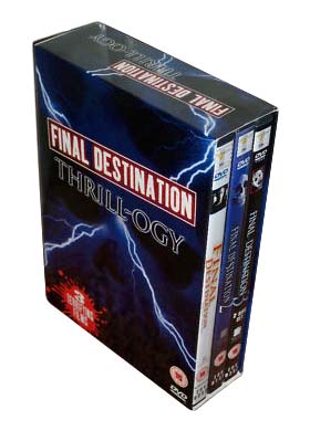 FINAL DESTINATION 1-3 BOX SET DVDS R2 ALI LARTER,MARY ELIZABETH ...