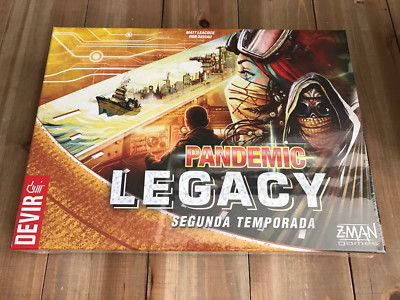 Board Game - PANDEMIC LEGACY Season 2 - Yellow Box - DEVIR Z-MAN GAMES | eBay