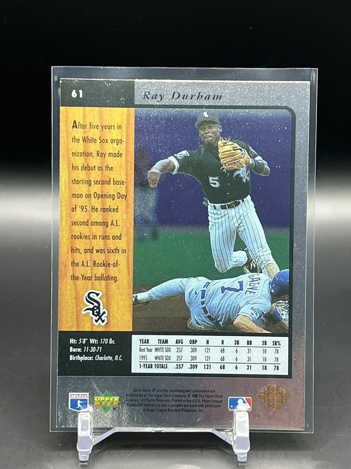 1996 Upper Deck SP Baseball Card #61 Ray Durham Chicago White Sox M* | eBay