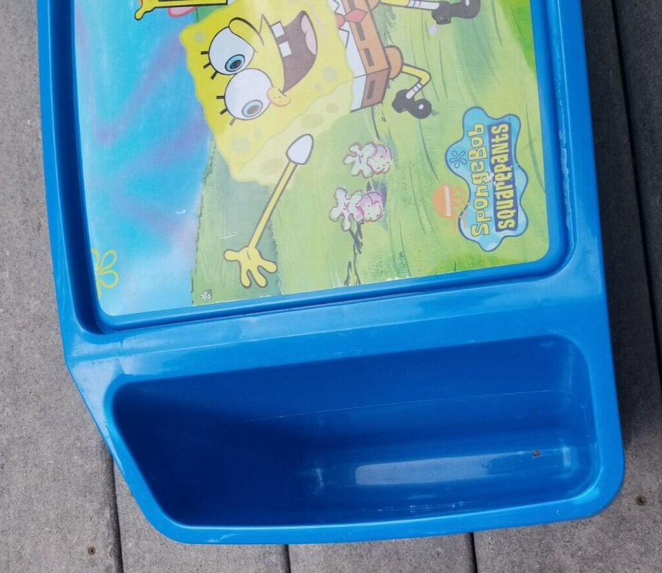 2006 SPONGEBOB SQUAREPANTS & PATRICK PLASTIC LAP DESK~FOOD/ACTIVITY ...