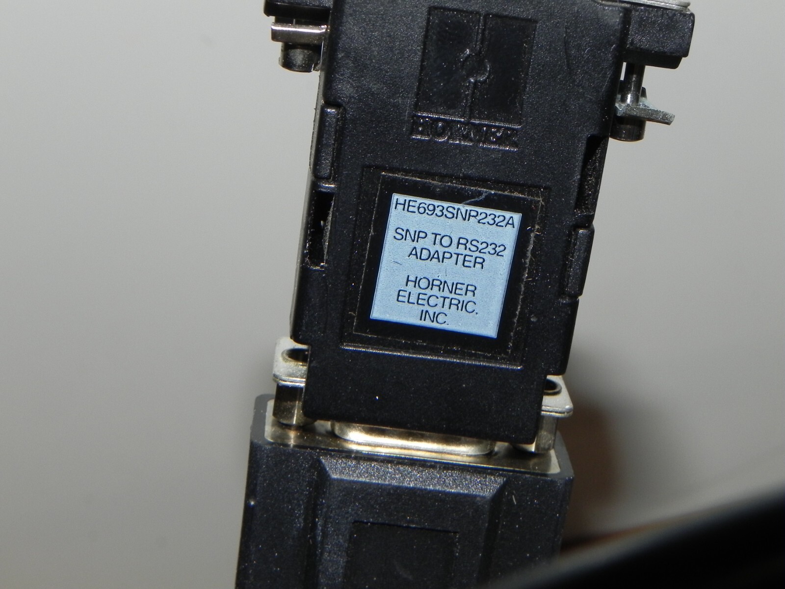 GE-9030-PRG-CBL GE 90-30 PROGRAMMING CABLE W/GE HE693SNP232A ADAPTER ...