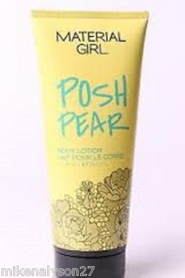 Material Girl Posh Pear Body Lotion 6.7 oz | eBay