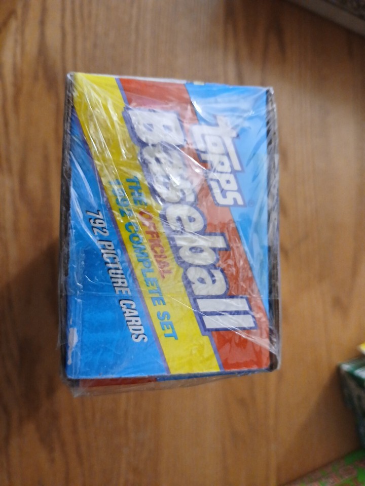 FACTORY SEALED TOPPS BASEBALL CARDS 1992 COMPLETE SET | eBay