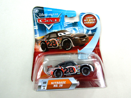 Disney Pixar Cars Diecast Car Nitroade No. 28 Look! My Eyes Change! New ...