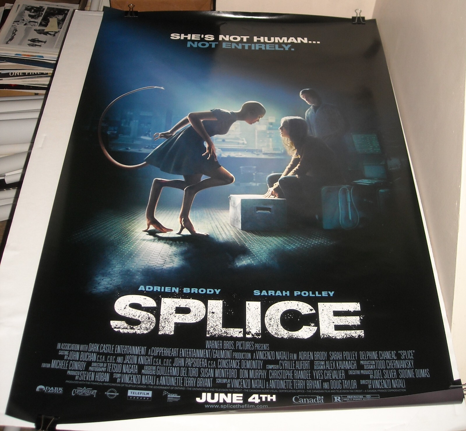 Splice Movie Poster