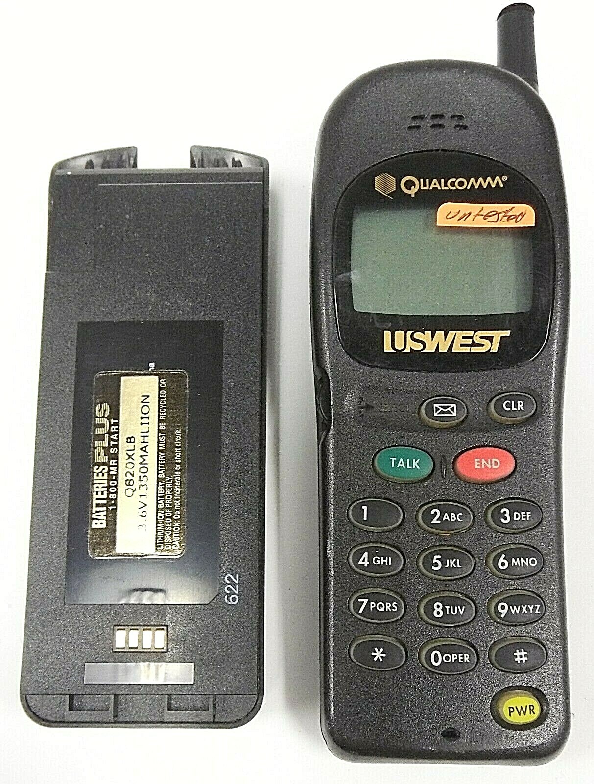 Qualcomm QCP-2700 - Black ( US West Communications ) Vintage Phone ...