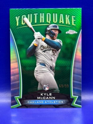 2024 Topps Chrome Update RC Youthquake Kyle McCann 69/99 Green Refractor #YQ83 | eBay