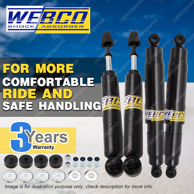 Front Rear Raised Webco Shock Absorbers for MITSUBISHI L300 SC SD SE ...