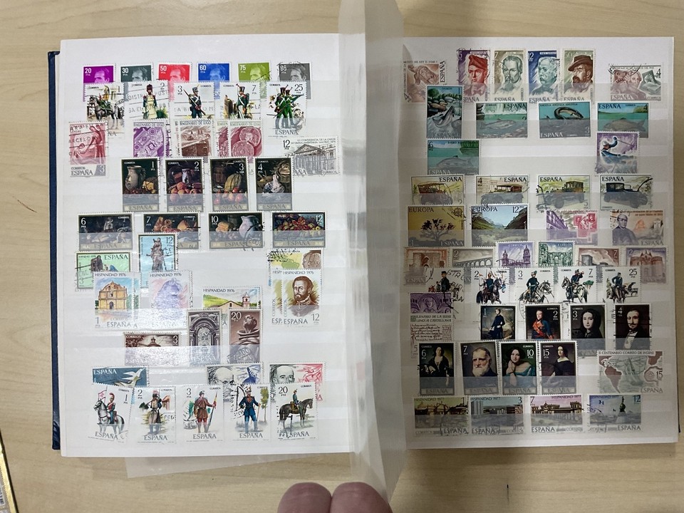 Spain stamps. Mint/used. Large lot. stock book. J/71 | eBay UK