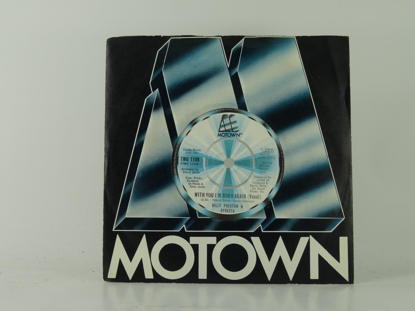 BILLY PRESTON AND SYREETA WITH YOU I'M BORN AGAIN (1) 2 Track 7" Single ...