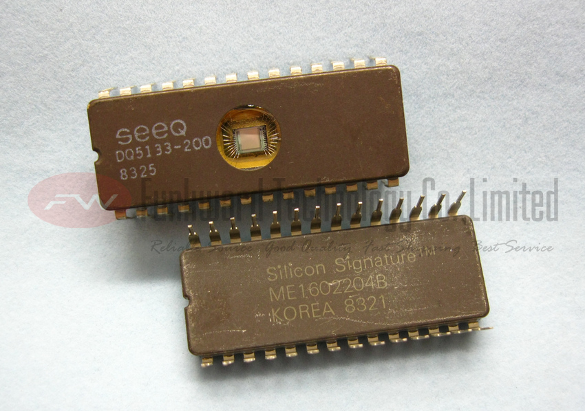 NOS SEEQ DQ5133-200 DQ5133 2764 27C64 8K x 8 UV EPROM 200NS GOLD Dye x ...