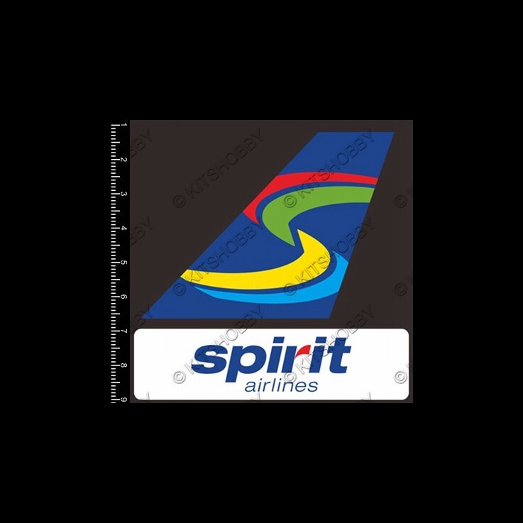 Spirit Airlines Logo Sticker (Size 9 cm x 9 cm) | eBay