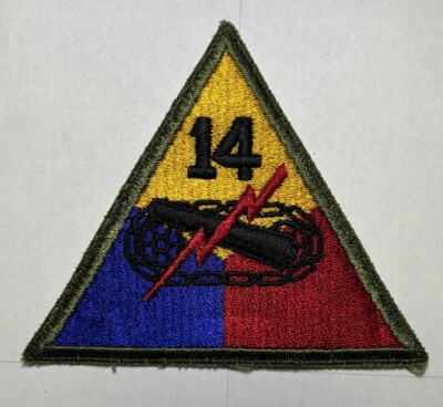 WW2 US Army 14th Armored Division Patch | eBay