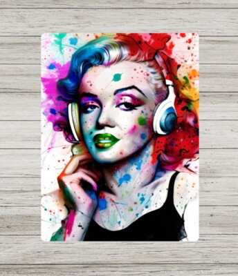 Metal Signs, Vintage Marilyn Monroe Sign, Art Sign, Mancave, Garage ...