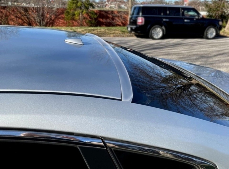 SILVER Rear Lid Splitter ROOF Lip SPOILER for BMW 7-Series 09 10 11 12 ...