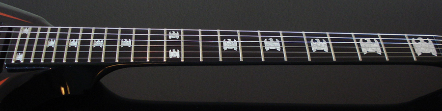 Jeff Hanneman Slayer Eagle ESP MOP Fret Markers Inlay Decals for BASS ...