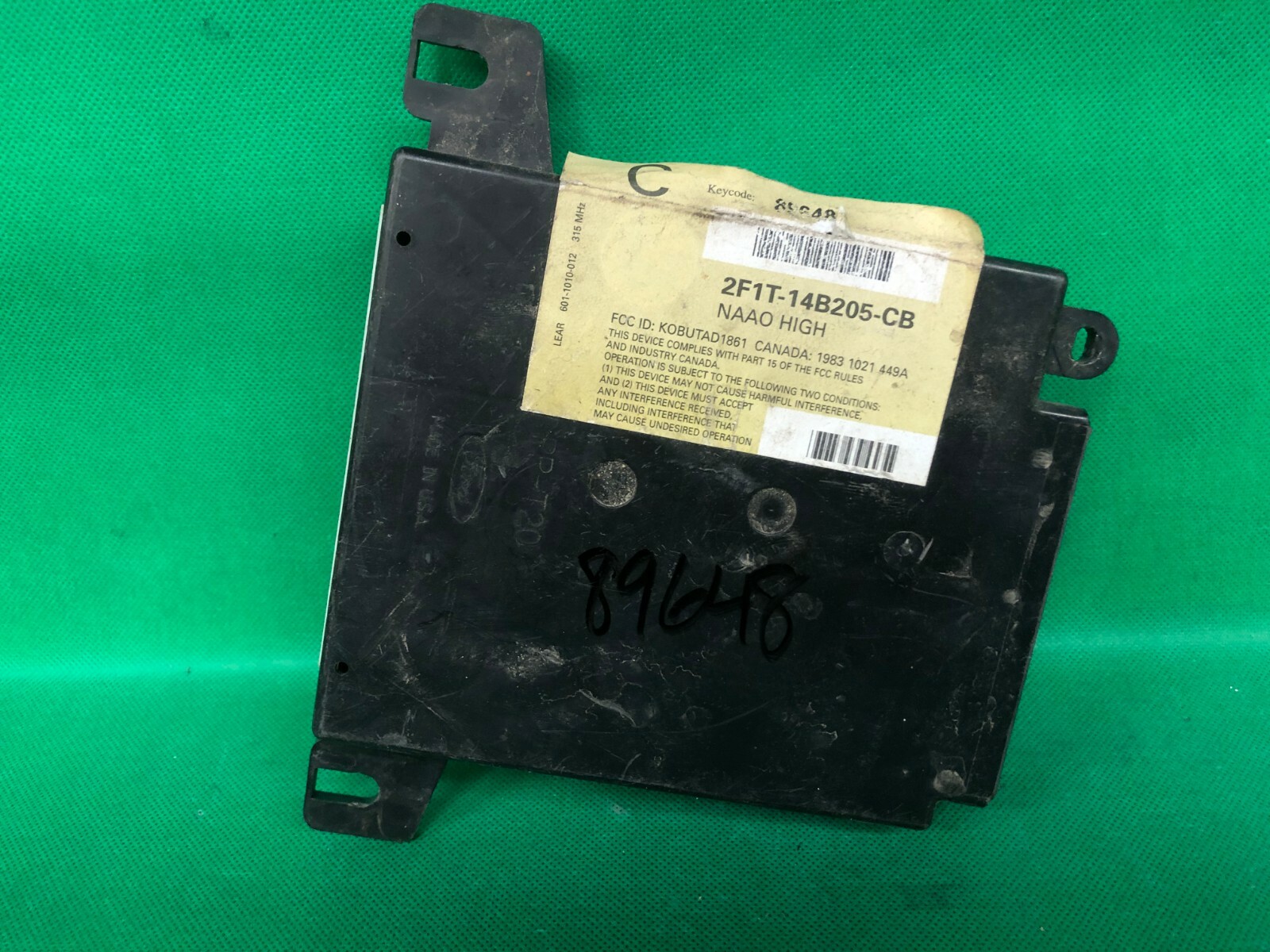 02-03 FORD TAURUS GEM MULTIFUNCTION BCM MODULE 2F1T-14B205-CB | eBay