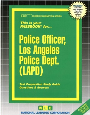 NEW Police Officer, Los Angeles Police Dept (LAPD) Exam Practice ...