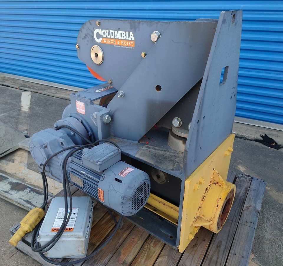 COLUMBIA WINCH & HOIST WR40000-4a17-l-04 40,000lbs with AUTOADVANCE ...