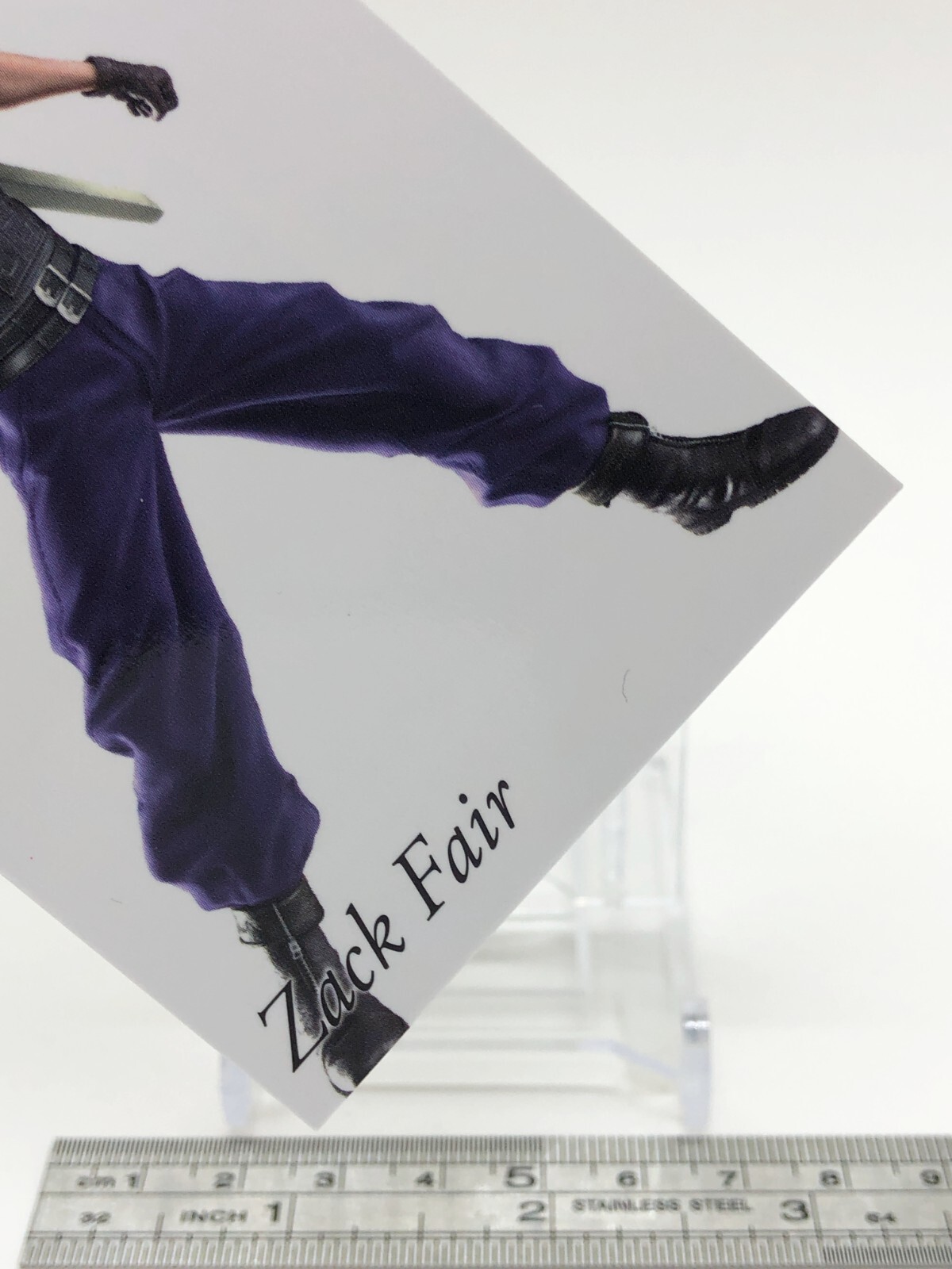 Zack Fair Final Fantasy VII Art Museum Card TCG Japanese Game Square ...