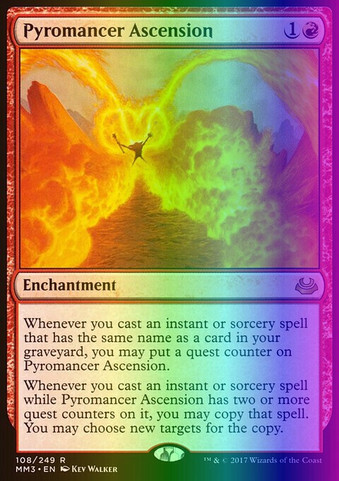 Magic the Gathering MTG Pyromancer Ascension (108) Modern Masters 2017 ...