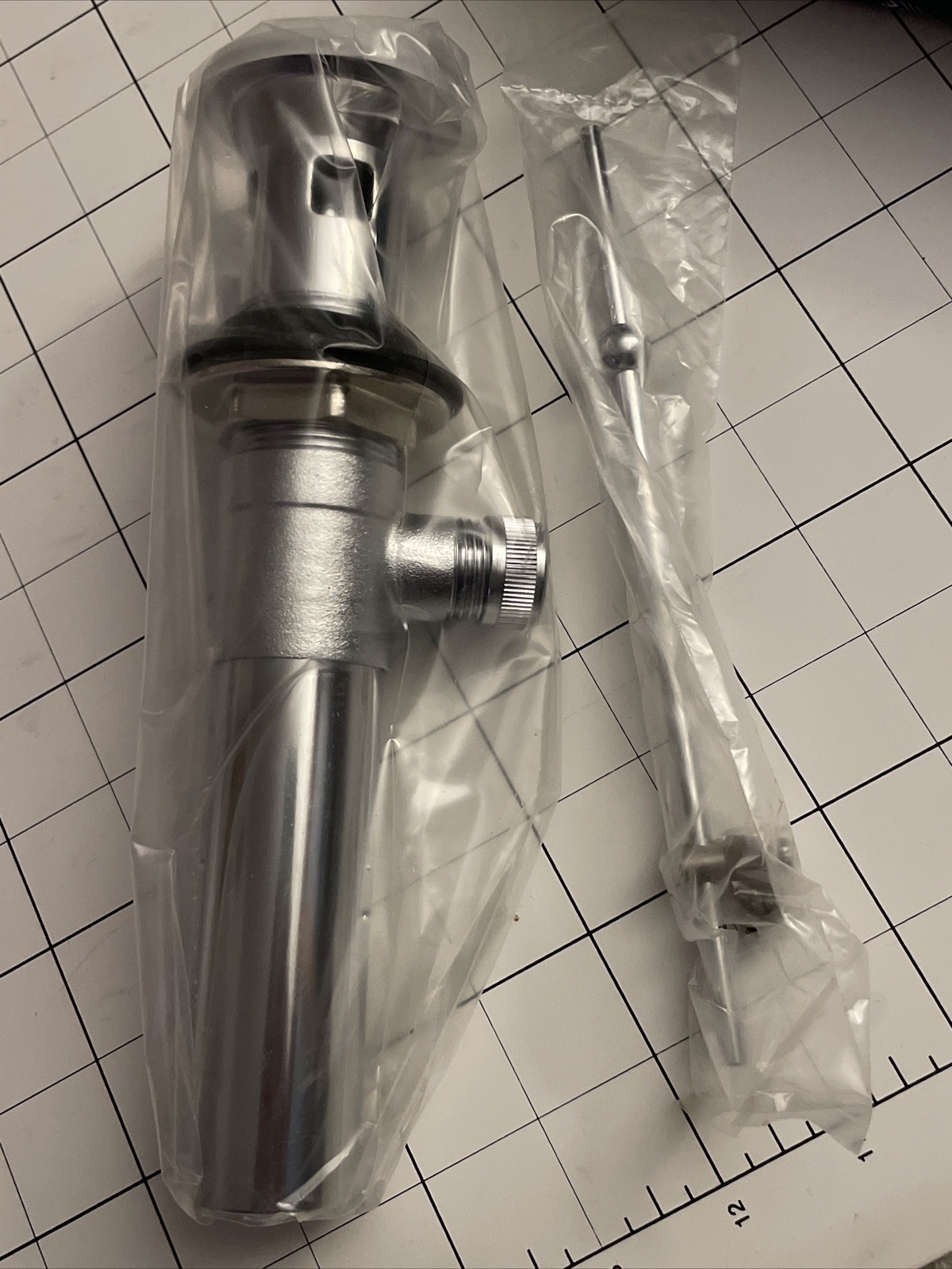 Grohe 28957040 Chrome Pop-Up DRAIN Waste Assembly-TRAP ONLY | eBay