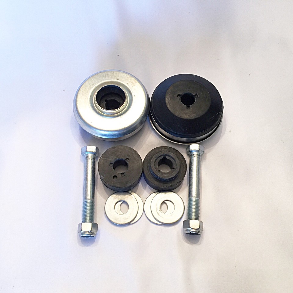 Ford Flathead V8 Motor Mount Kit - Weld-in Platforms with 'Donut' Style ...