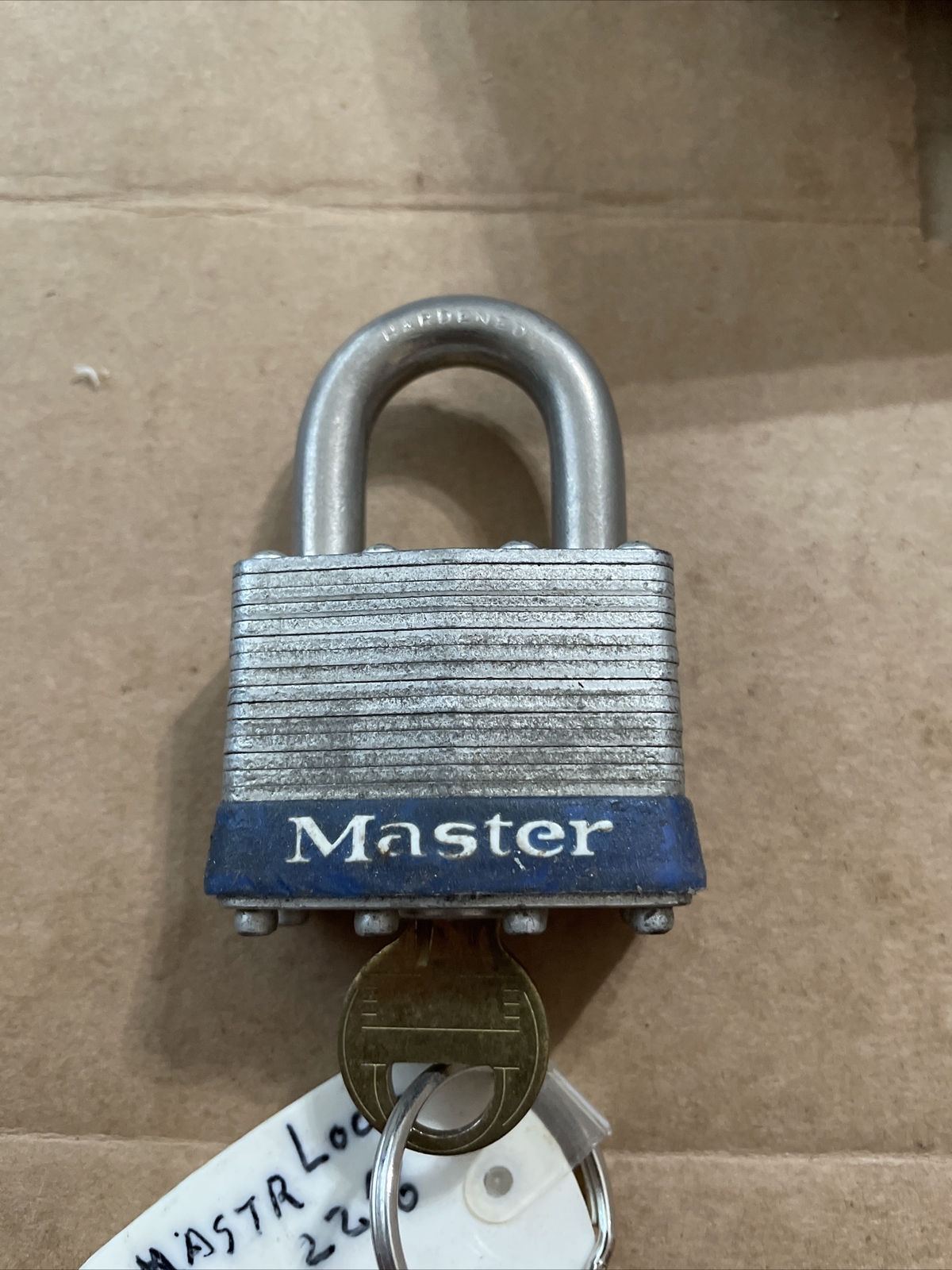 Master Lock Commercial Padlock No1 With 1 Key Heavy Duty See Photos #2 ...