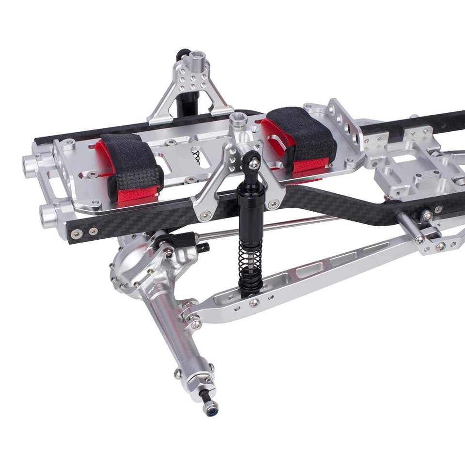 Twin I-Beam 2WD Pre-Runner Chassis Kit for 1/10 RC Crawler SCX10 Desert ...