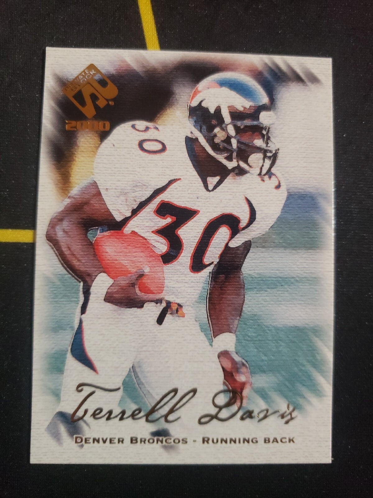 2000 Private Stock Football Card #27 Terrell Davis | eBay