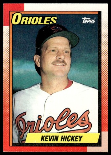 1990 Topps Baseball Card Kevin Hickey Baltimore Orioles #546 | eBay