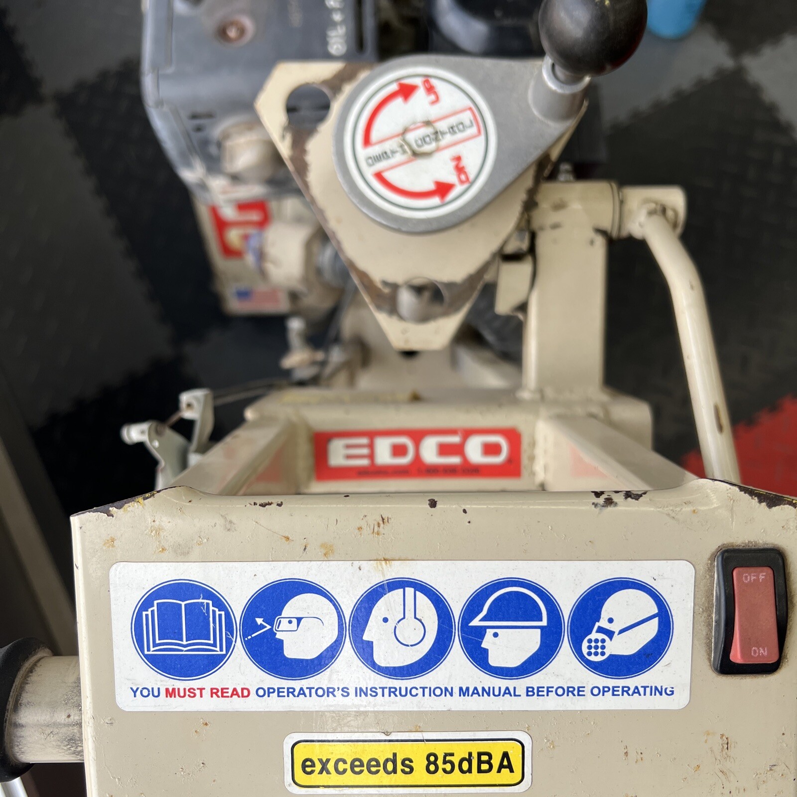 EDCO CPM-8-9H Scarifier #79300 Crete Plane Used | eBay